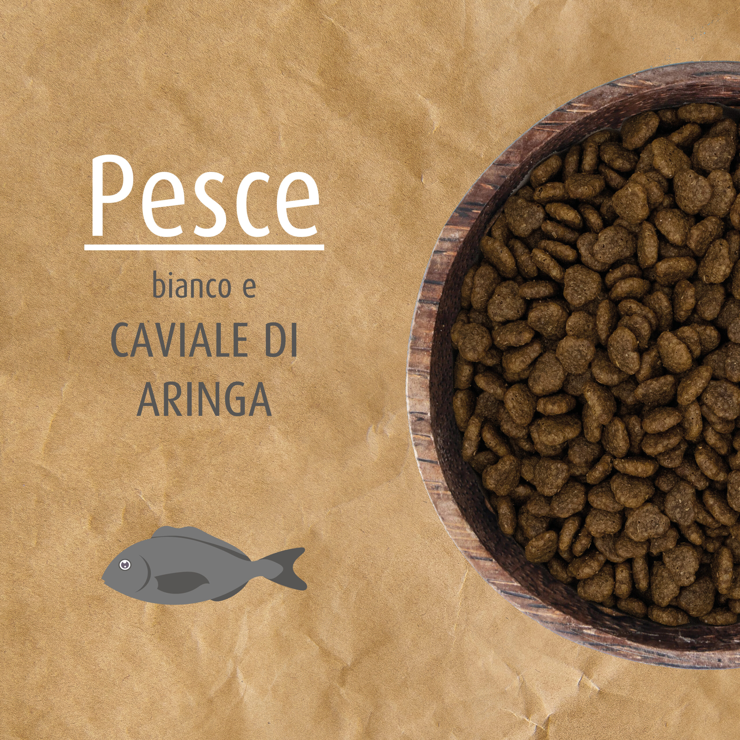Pesce bianco con Caviale di Aringa